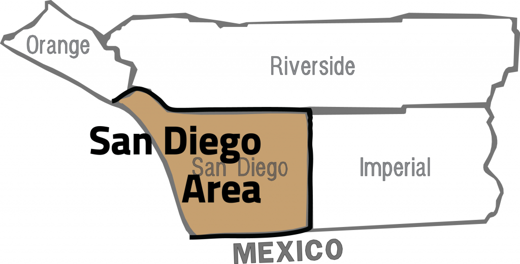 San Diego Work Location Map - LECET Southwest